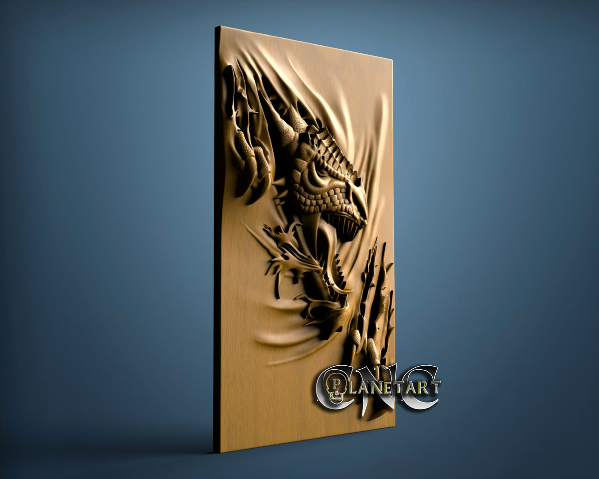Dragon, 3D STL Model 15086 – Cnc Planet Art