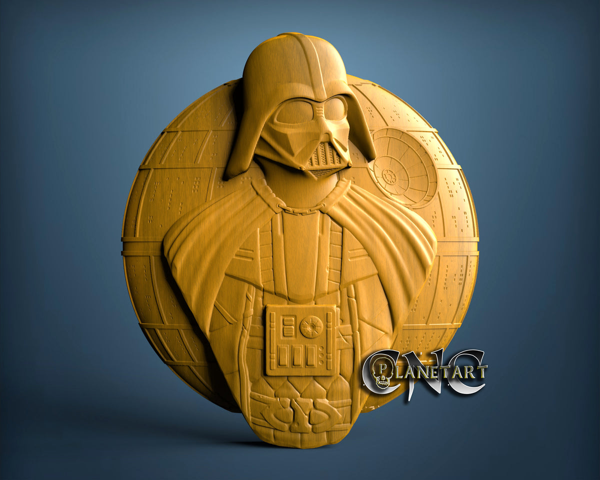 Darth Vader, 3D STL Model 10305 – Cnc Planet Art