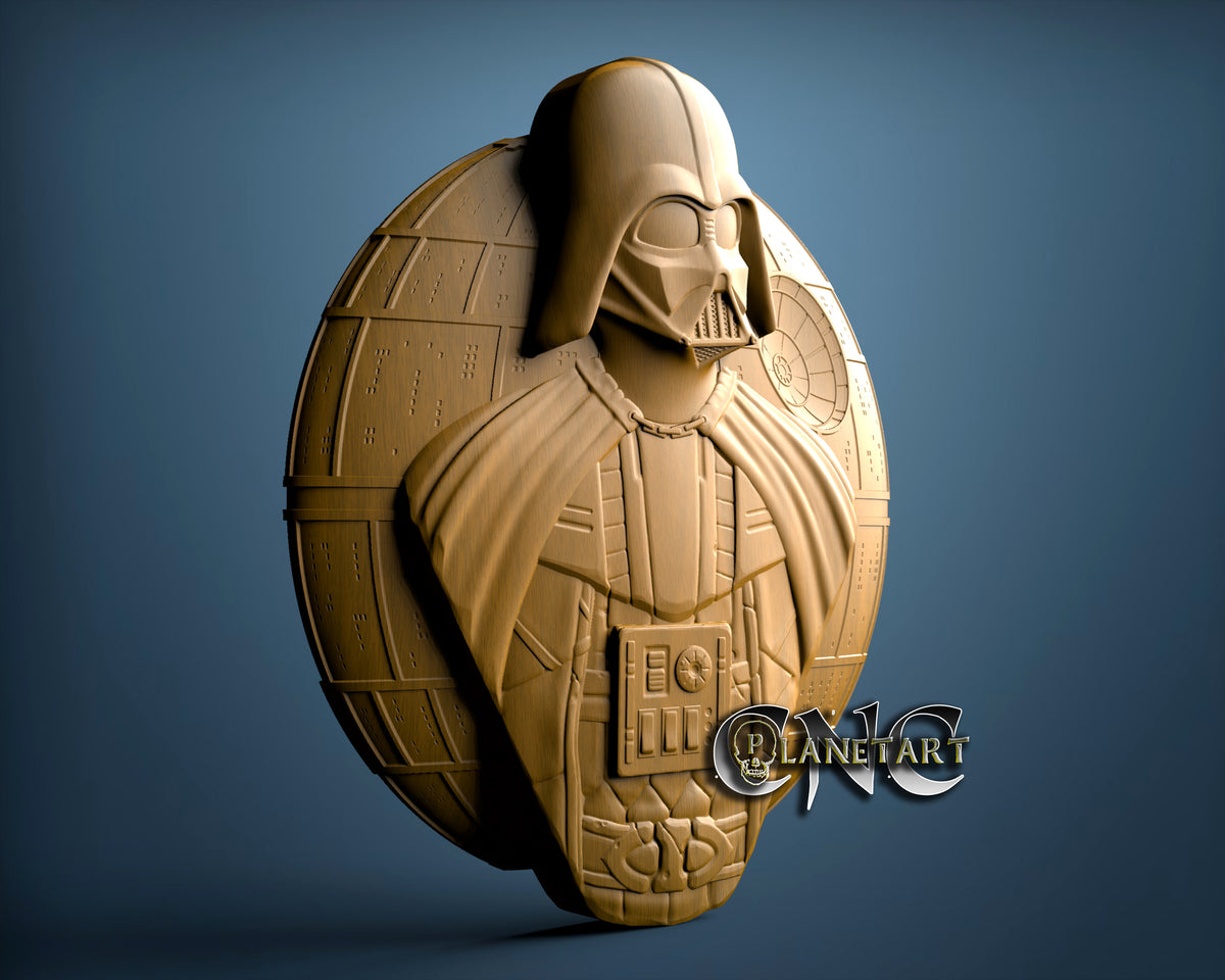 Darth Vader, 3D STL Model 10305 – Cnc Planet Art