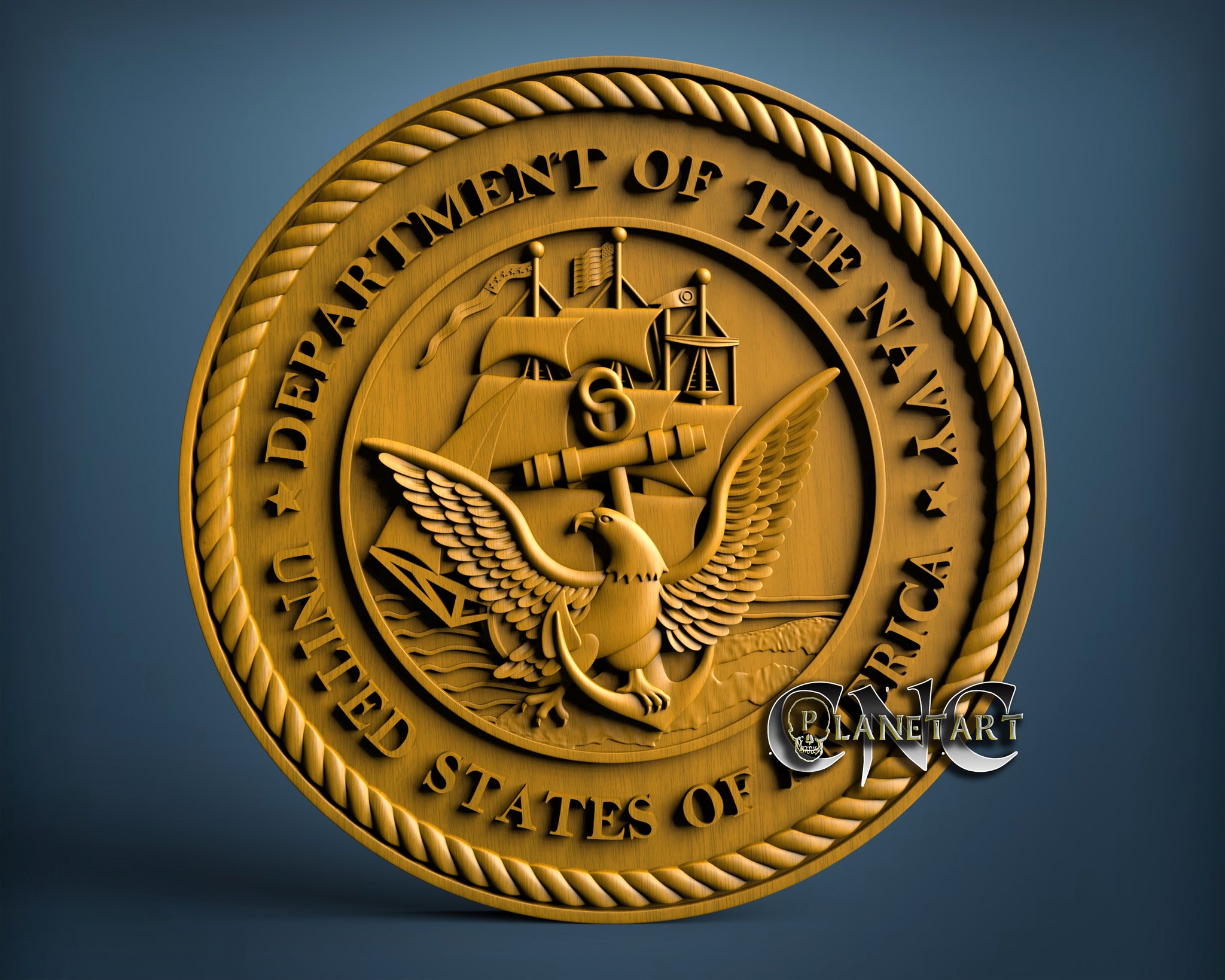 Navy Forced, 3D STL Model 11351 – Cnc Planet Art