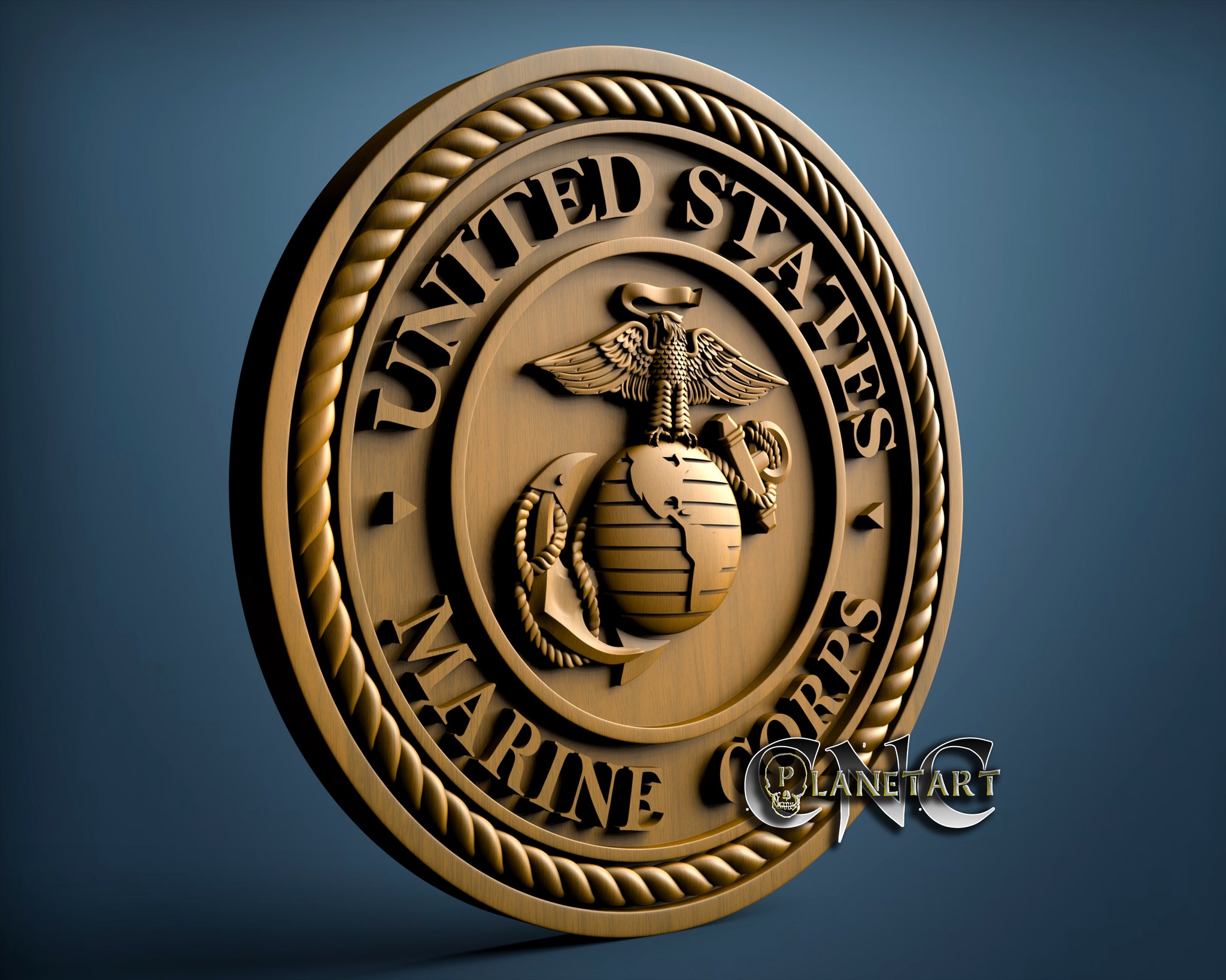 Marine Corps, 3D STL Model 11353 – Cnc Planet Art