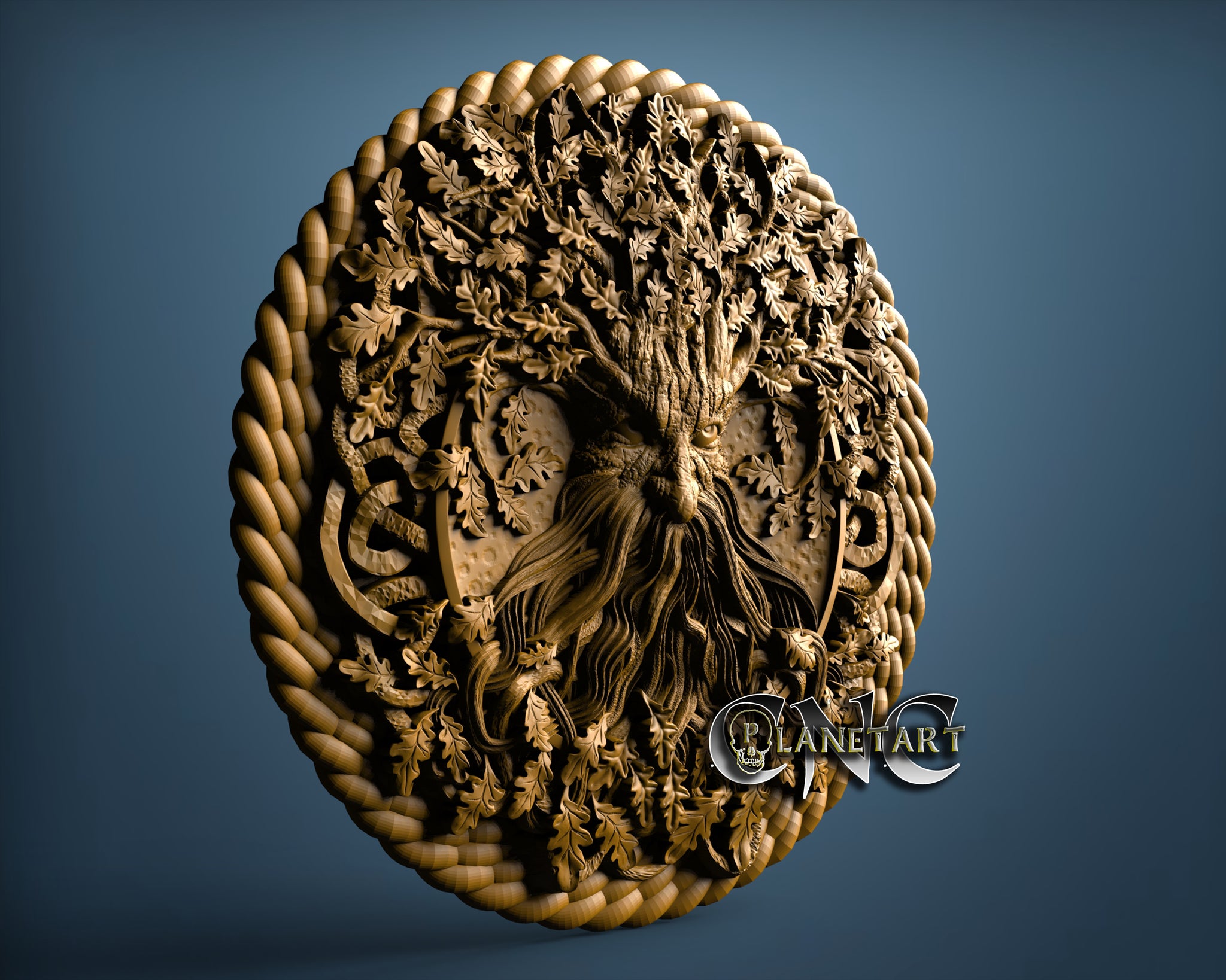 Forest Spirit, 3D STL Model 11374 – Cnc Planet Art