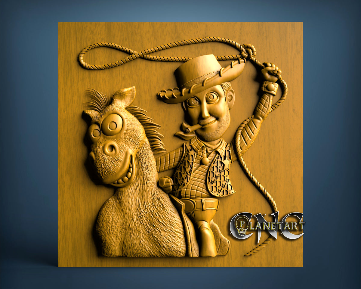 Toy Story, 3D STL Model 11387 – Cnc Planet Art