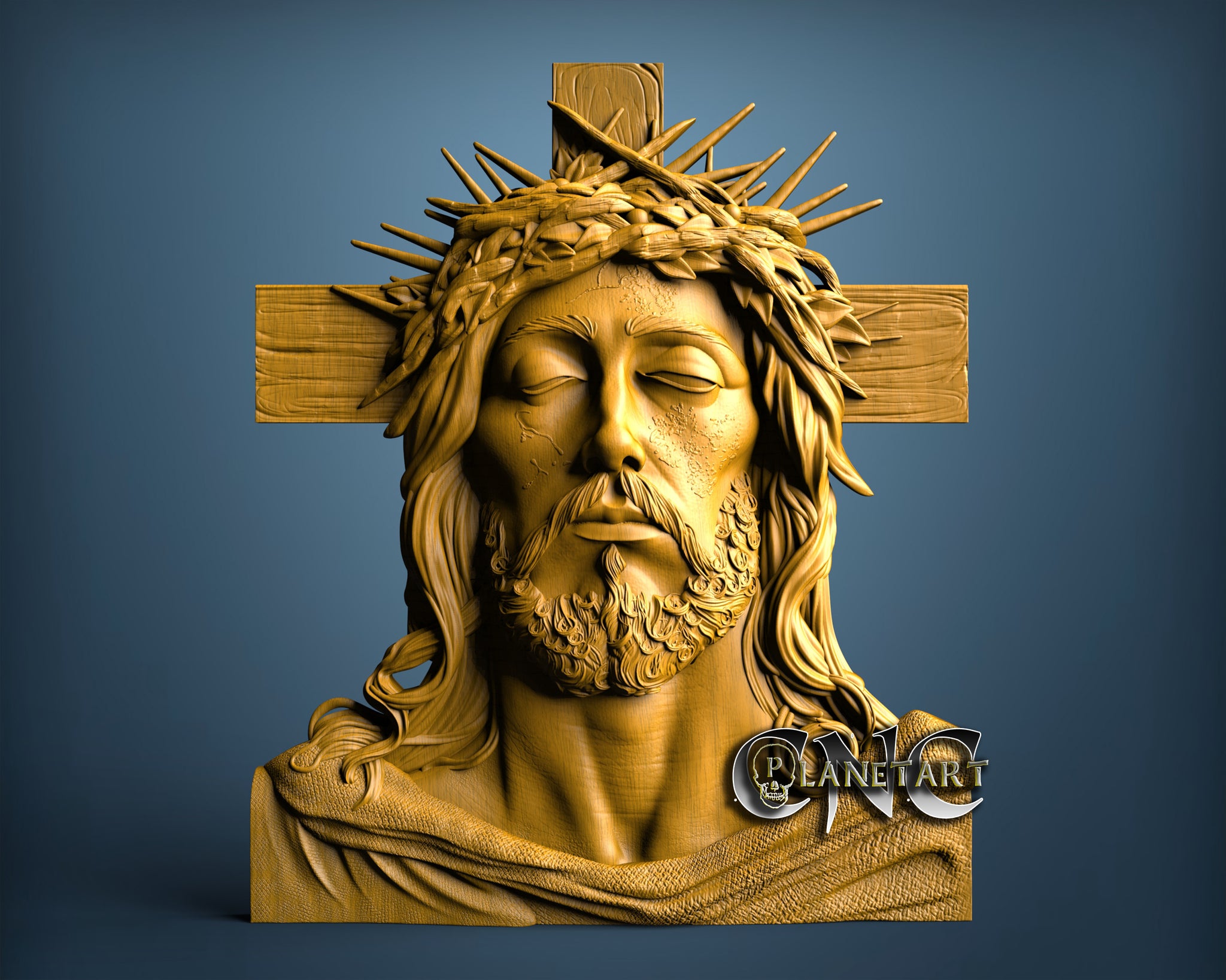Jesus, 3D STL Model 11399 – Cnc Planet Art