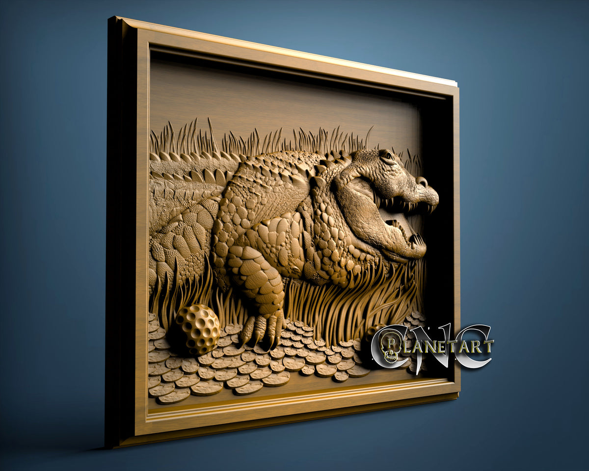 Alligator, 3D STL Model 11451 – Cnc Planet Art