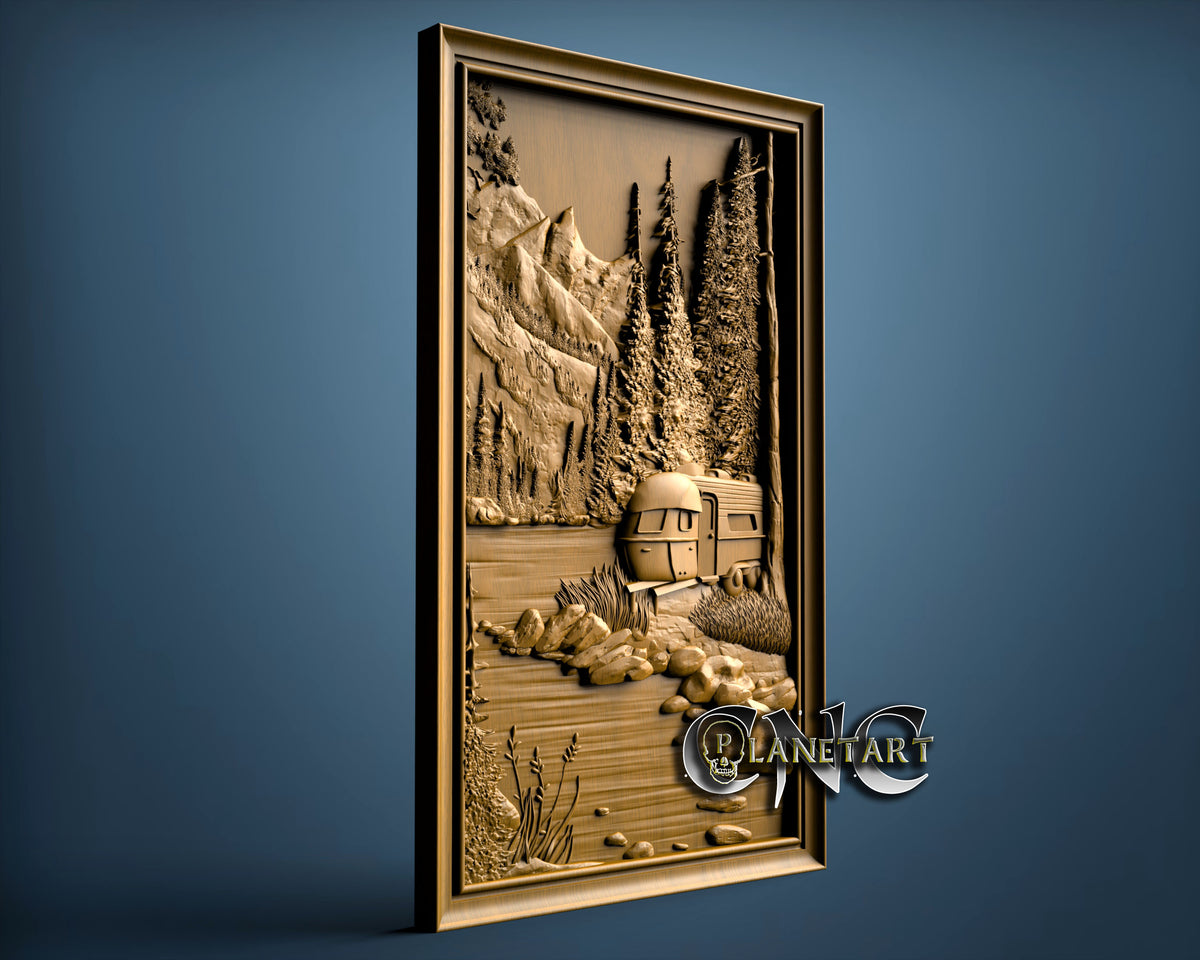 Camping, 3D STL Model 11473 – Cnc Planet Art