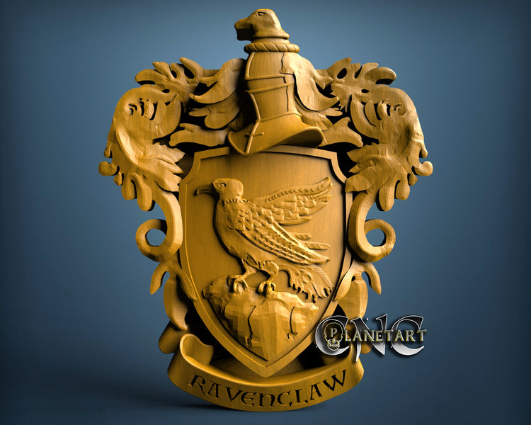 Ravenclaw, Harry Potter 3D STL Model 11562 – Cnc Planet Art