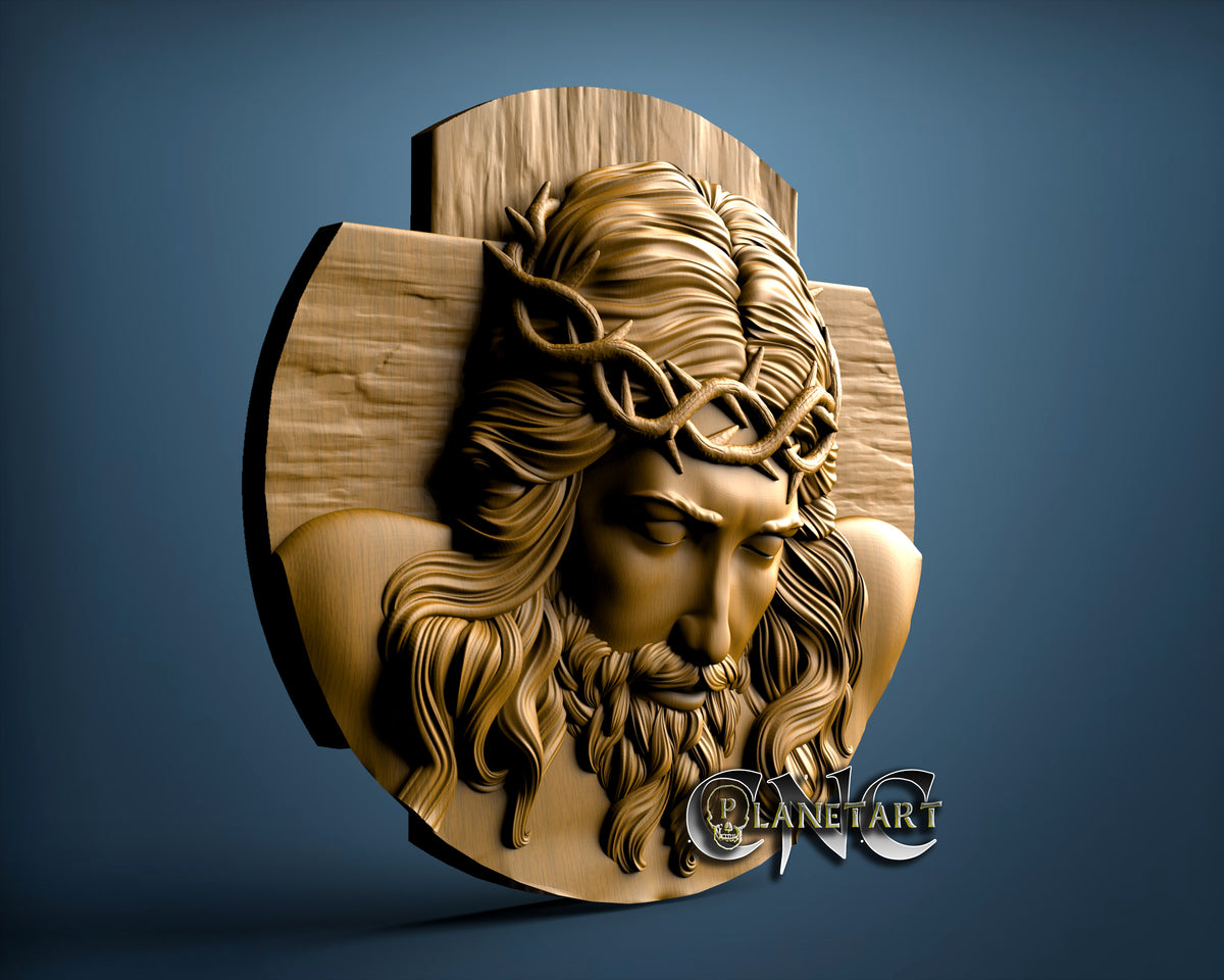 Jesus, 3D STL Model 15202 – Cnc Planet Art