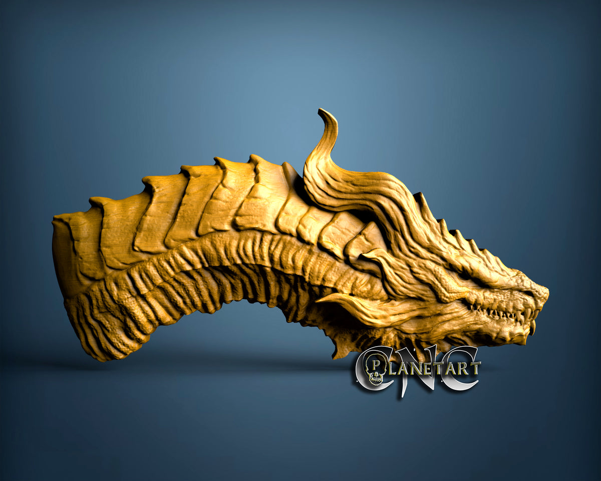 Dragon Body, 3D STL Model 10242 – Cnc Planet Art