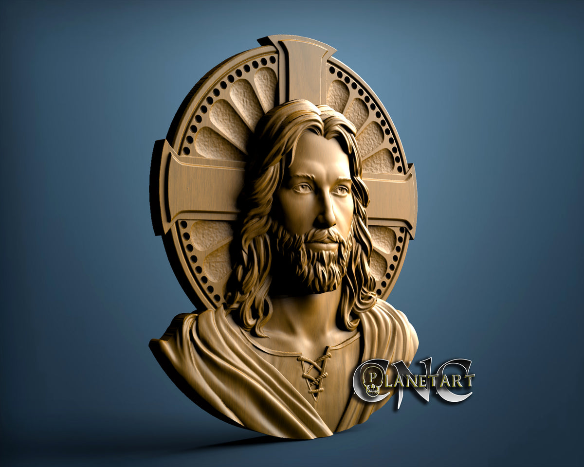 Jesus, 3D STL Model 11106 v2 – Cnc Planet Art