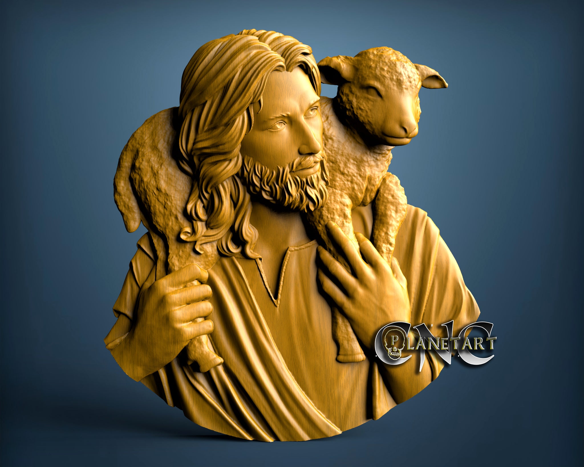 Jesus, 3D STL Model 11107 – Cnc Planet Art