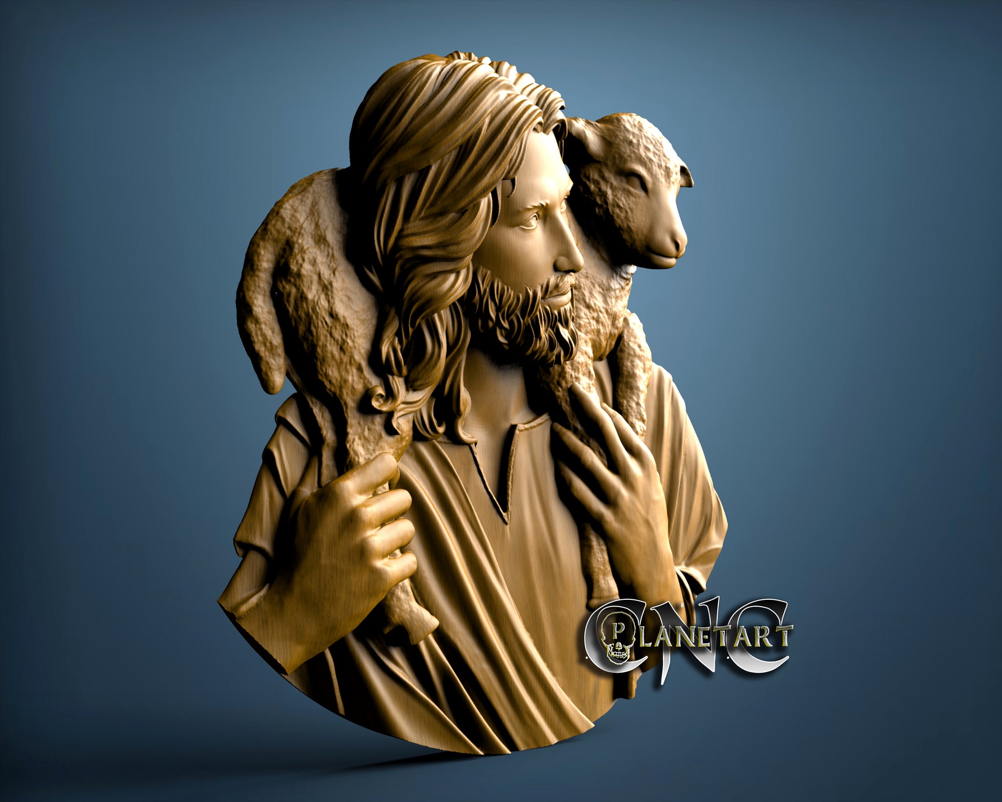 Jesus, 3D STL Model 11107 – Cnc Planet Art