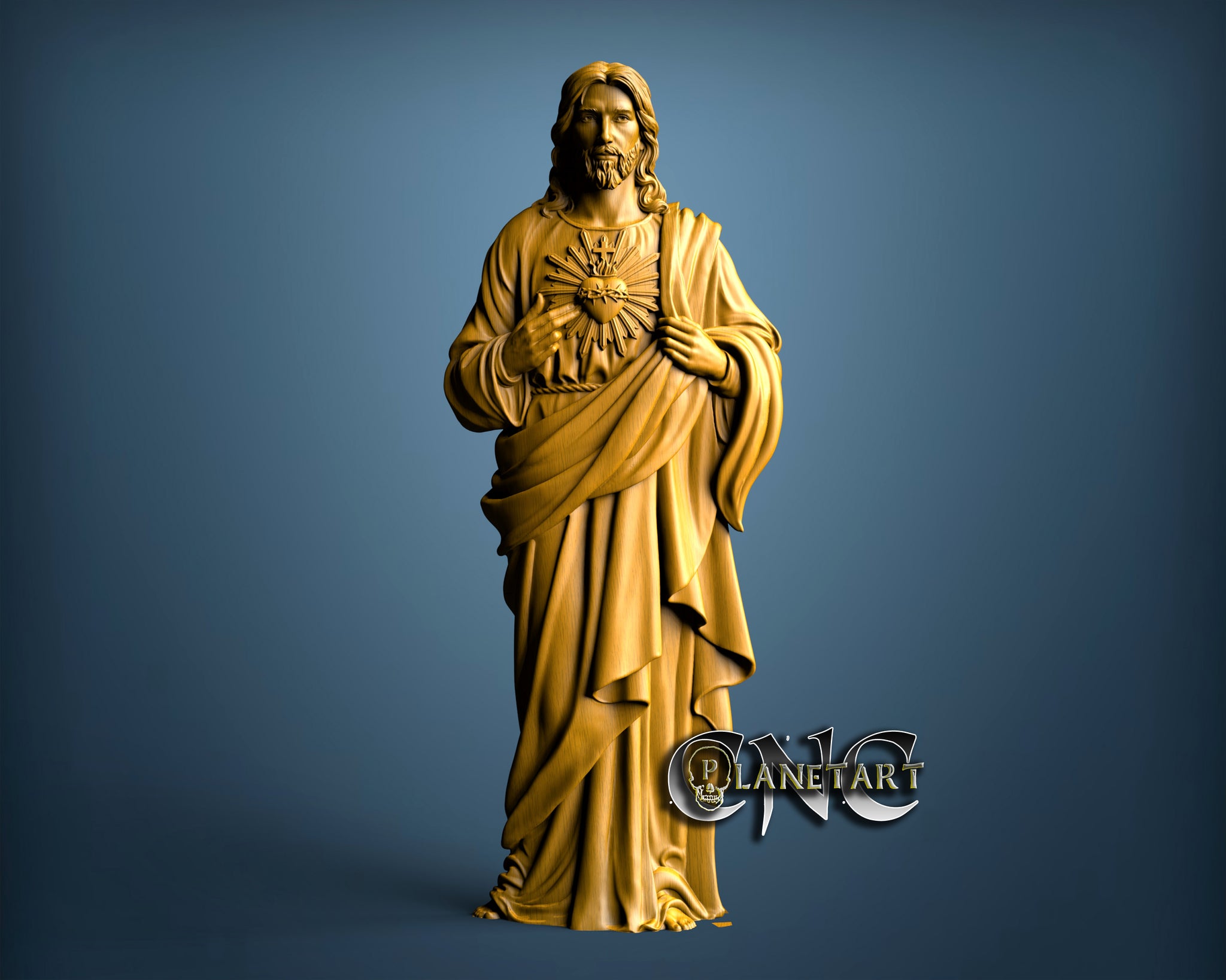 Jesus, 3D STL Model 11109 – Cnc Planet Art