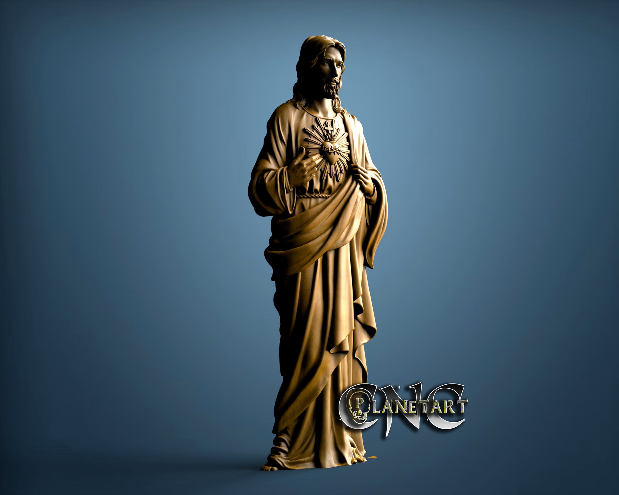 Jesus, 3D STL Model 11109 – Cnc Planet Art