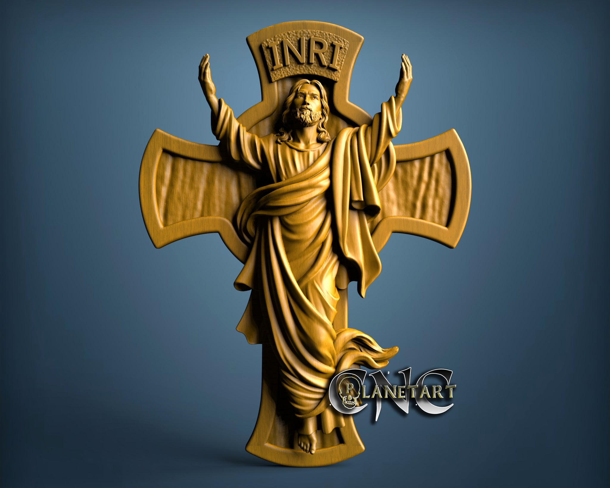 Jesus, 3D STL Model 11110 v3 – Cnc Planet Art