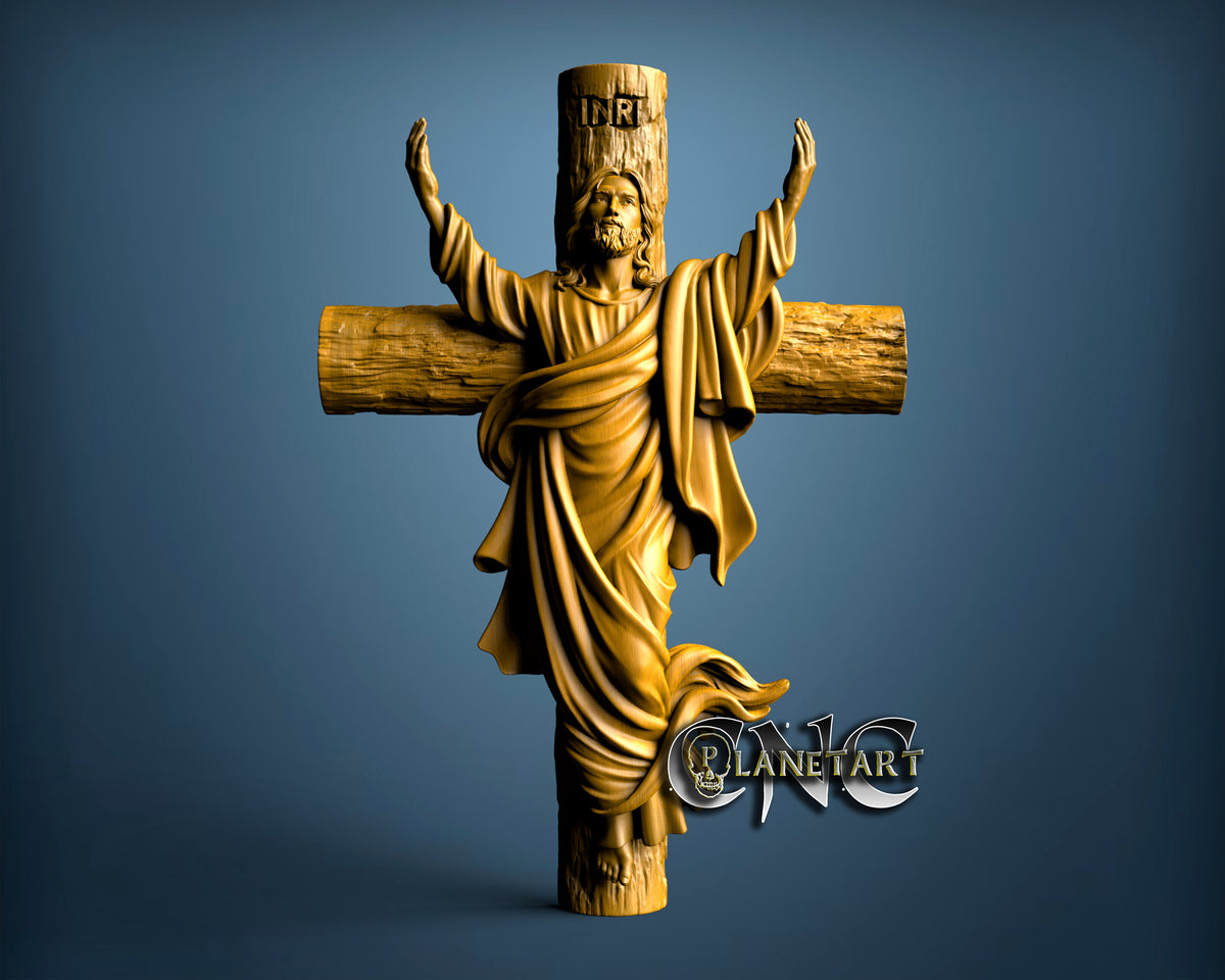 Jesus, 3D STL Model 11110 v4 – Cnc Planet Art