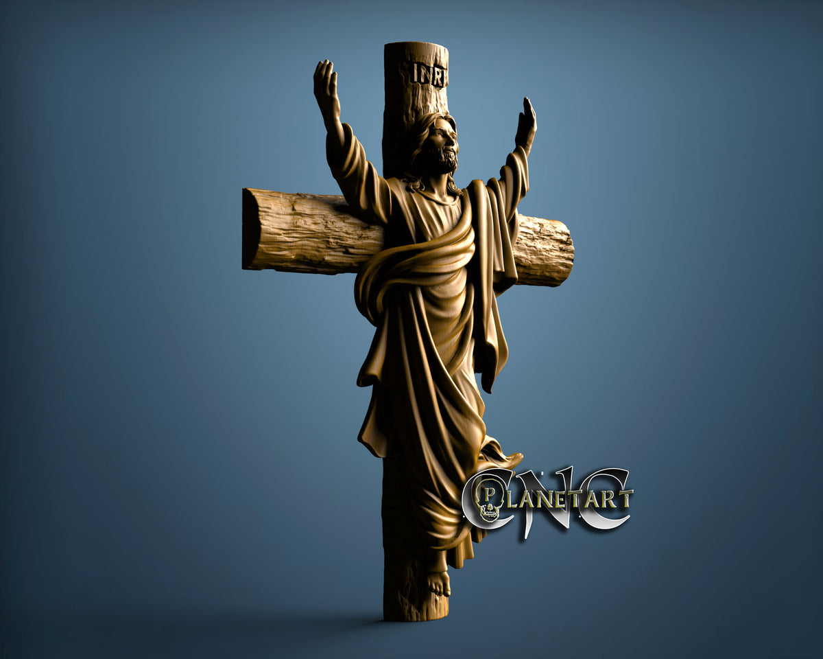 Jesus, 3D STL Model 11110 v4 – Cnc Planet Art