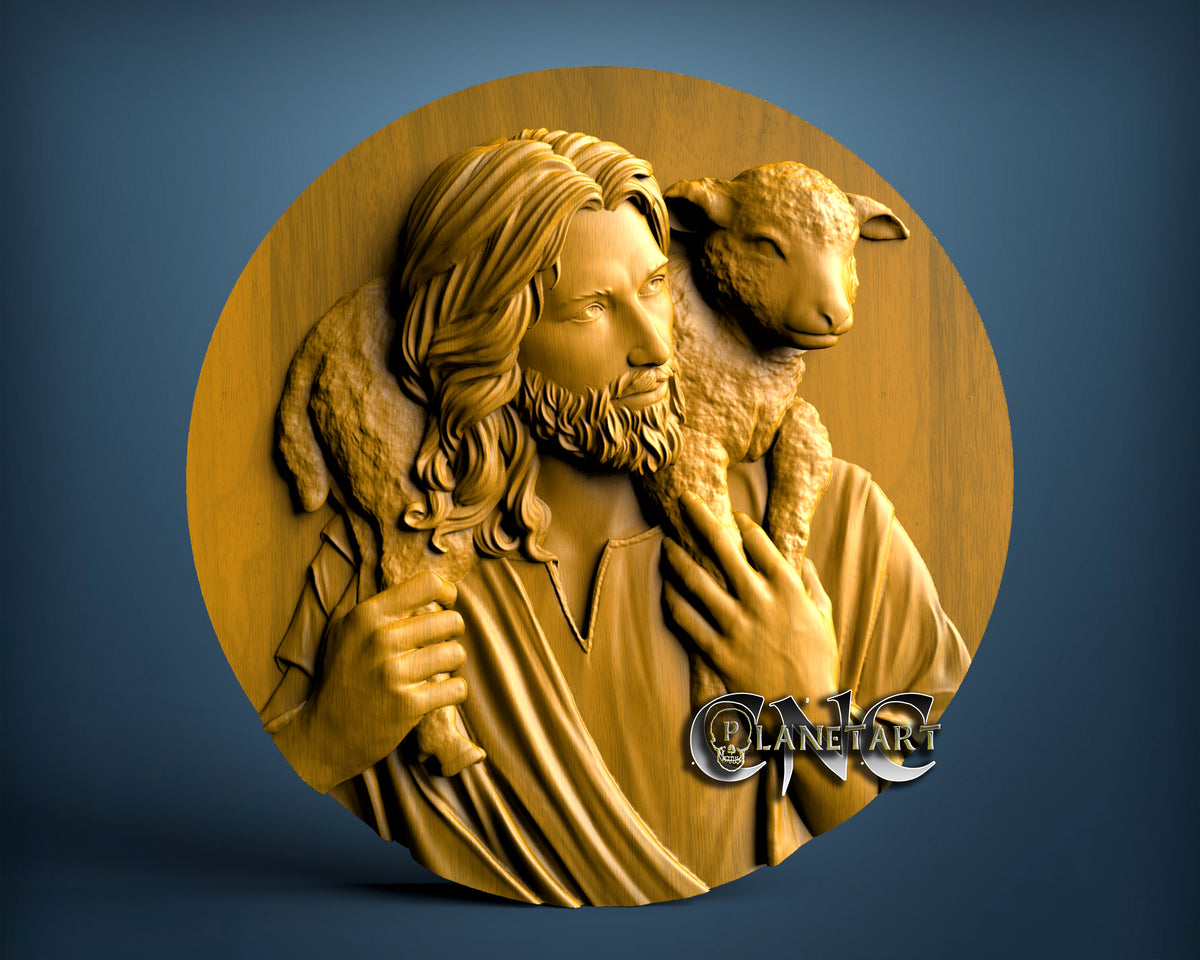 Jesus, 3D STL Model 11114 – Cnc Planet Art