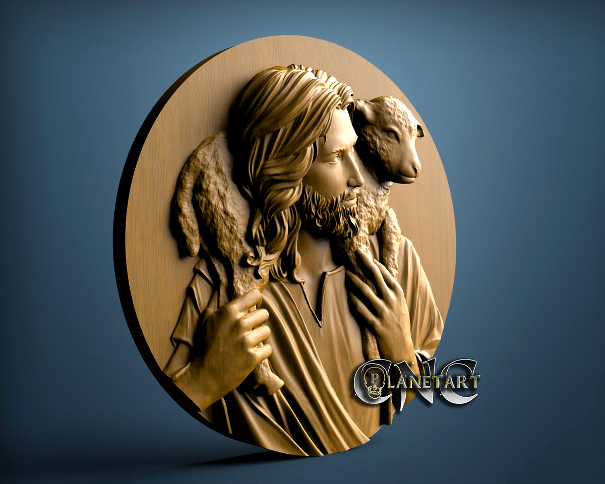 Jesus, 3D STL Model 11114 – Cnc Planet Art