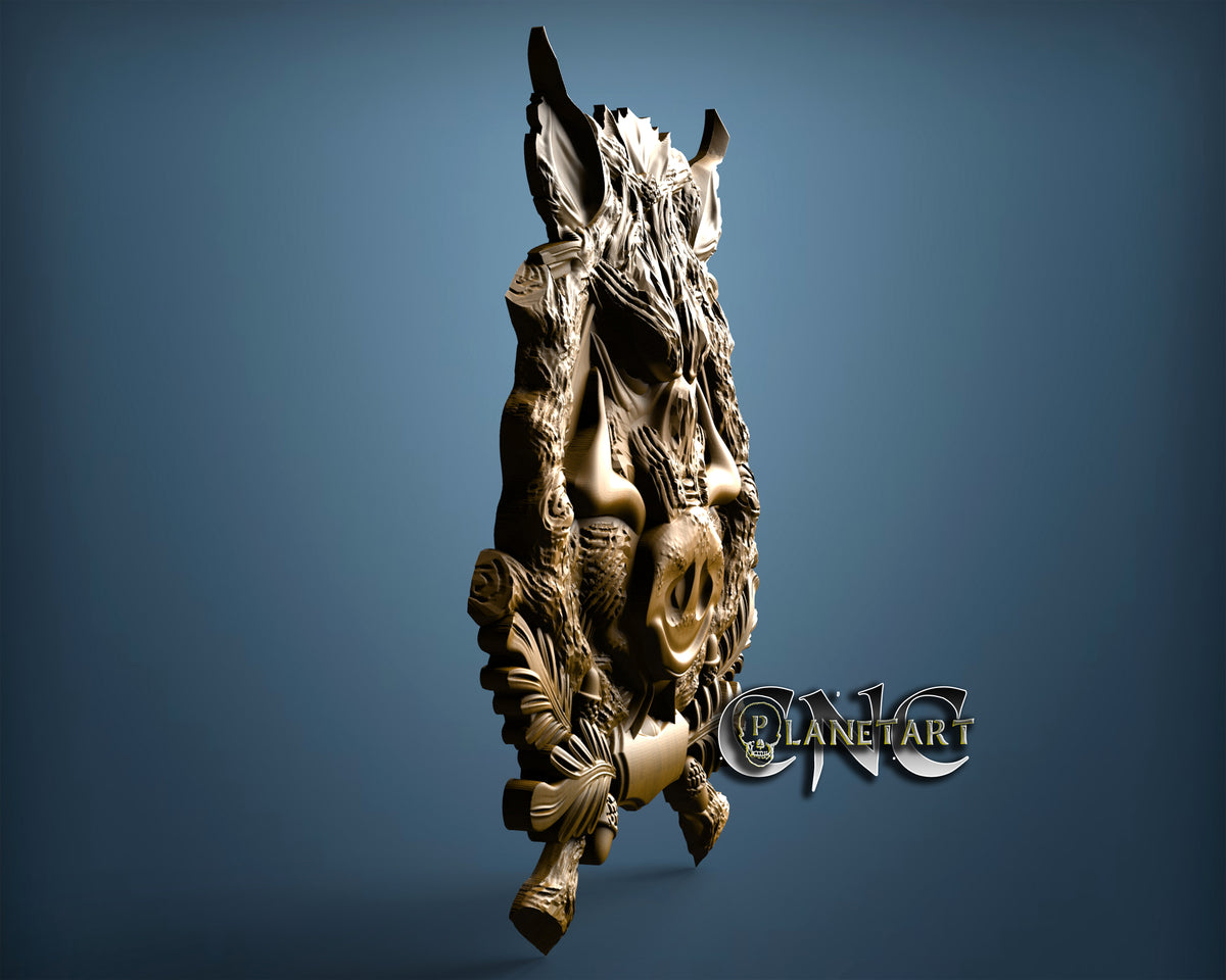 Wild boar, 3D STL Model 1141 – Cnc Planet Art