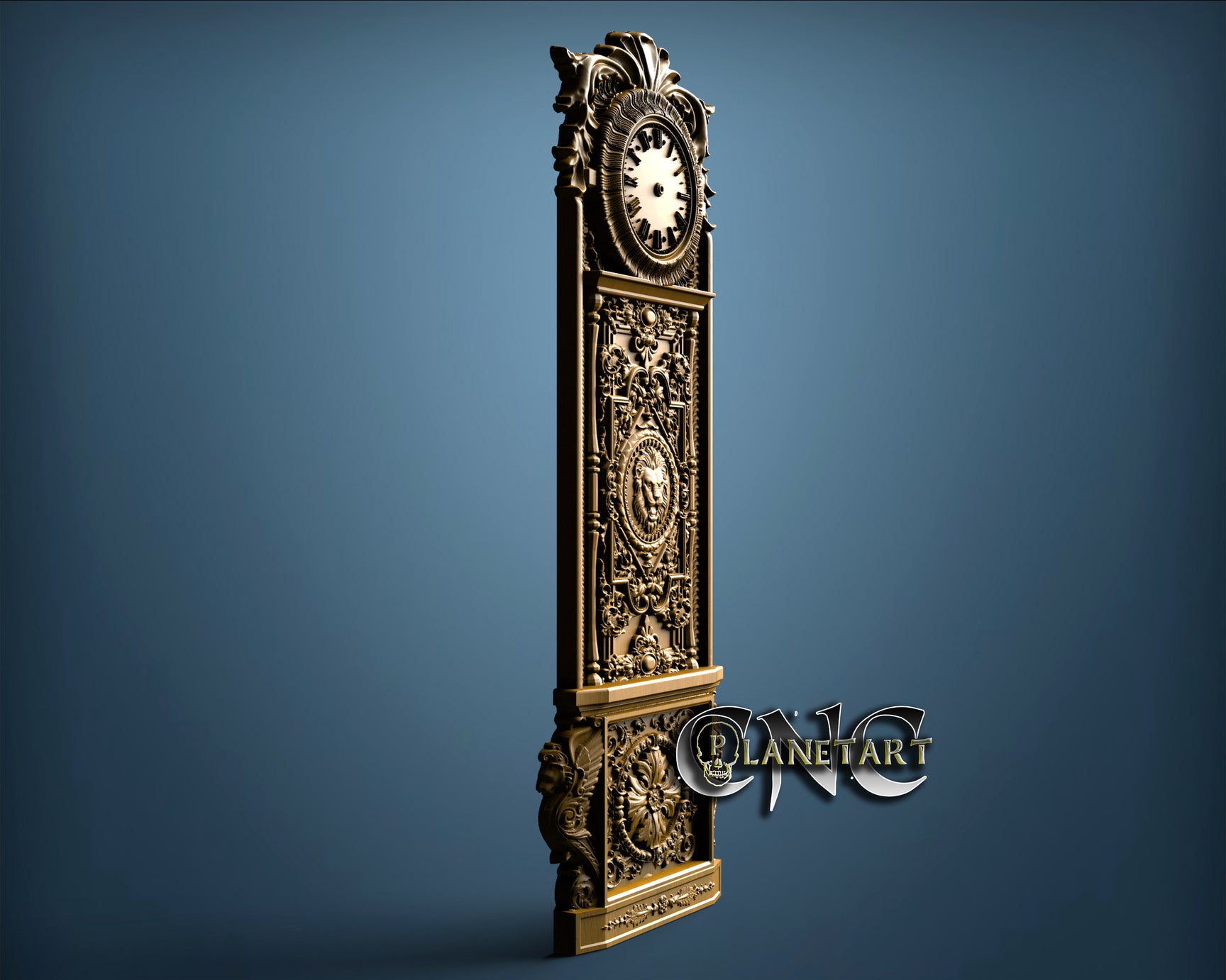 Clock Tower, 3D STL Model 1280 – Cnc Planet Art