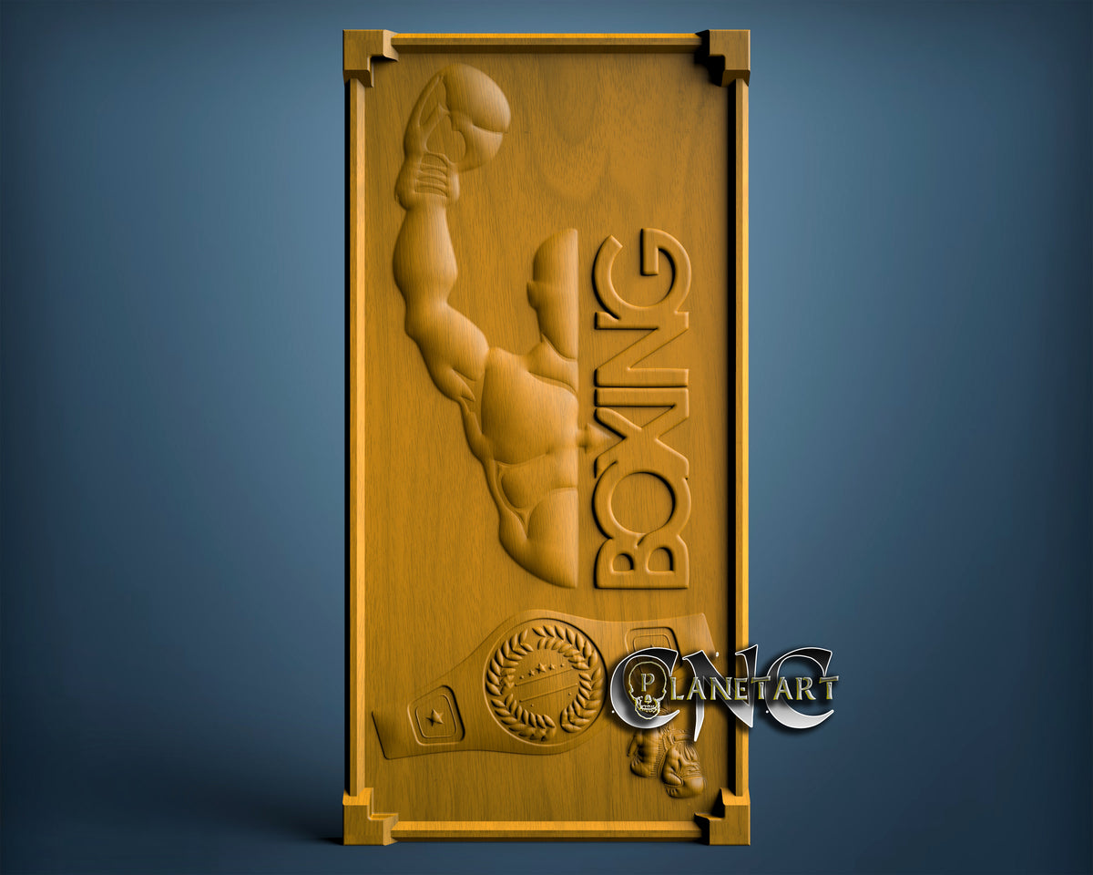 Boxing, 3D STL Model 4424-2 – Cnc Planet Art
