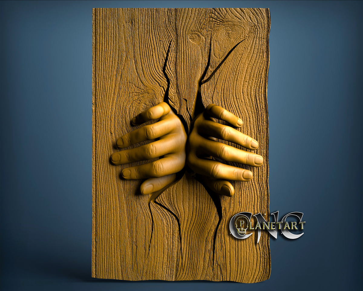 Open Hands V2, 3D STL Model 6541 – Cnc Planet Art