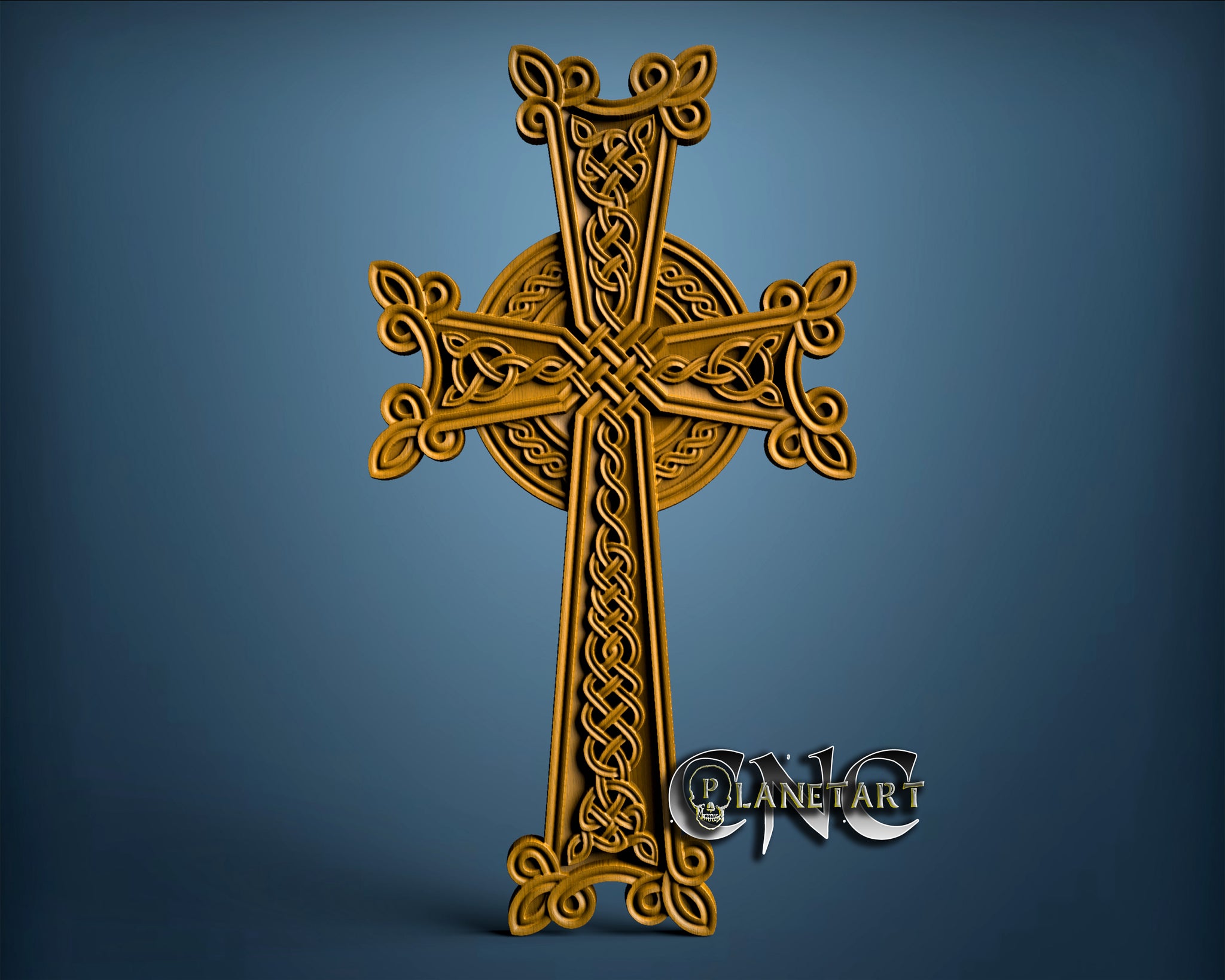 Celtic Cross, 3D STL Model 6653 – Cnc Planet Art