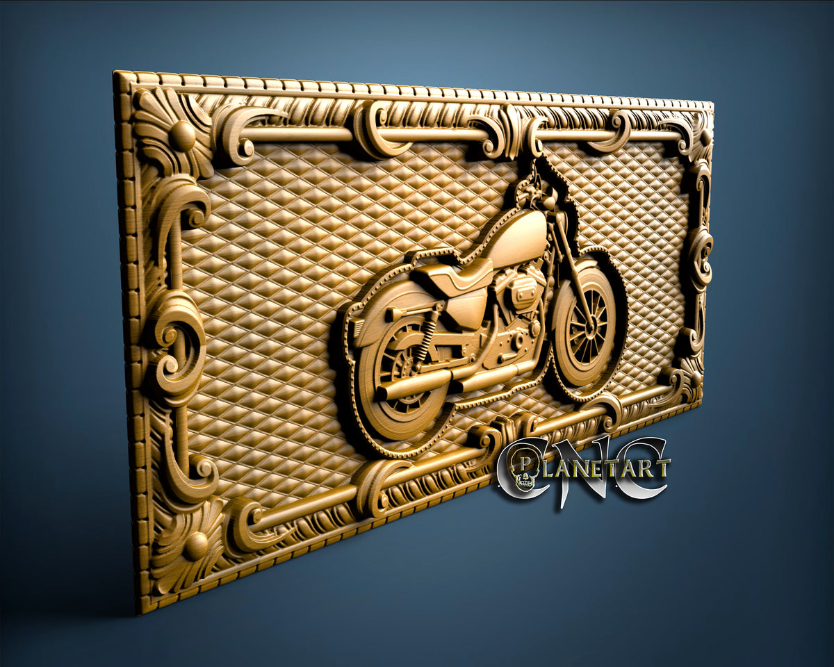 Motorcycles, 3D STL Model 7001 – Cnc Planet Art