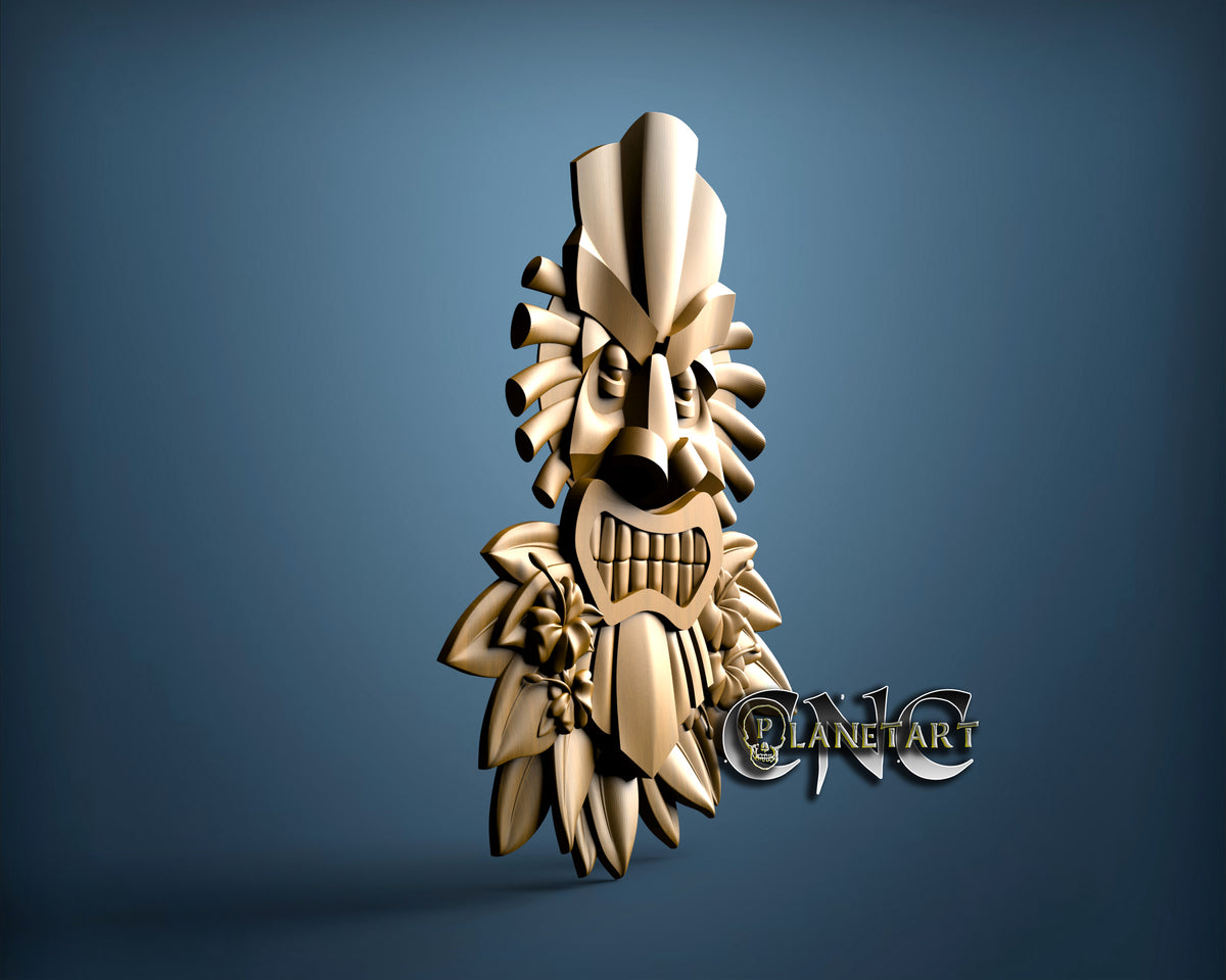 Totem, 3D STL Model 9950 – Cnc Planet Art
