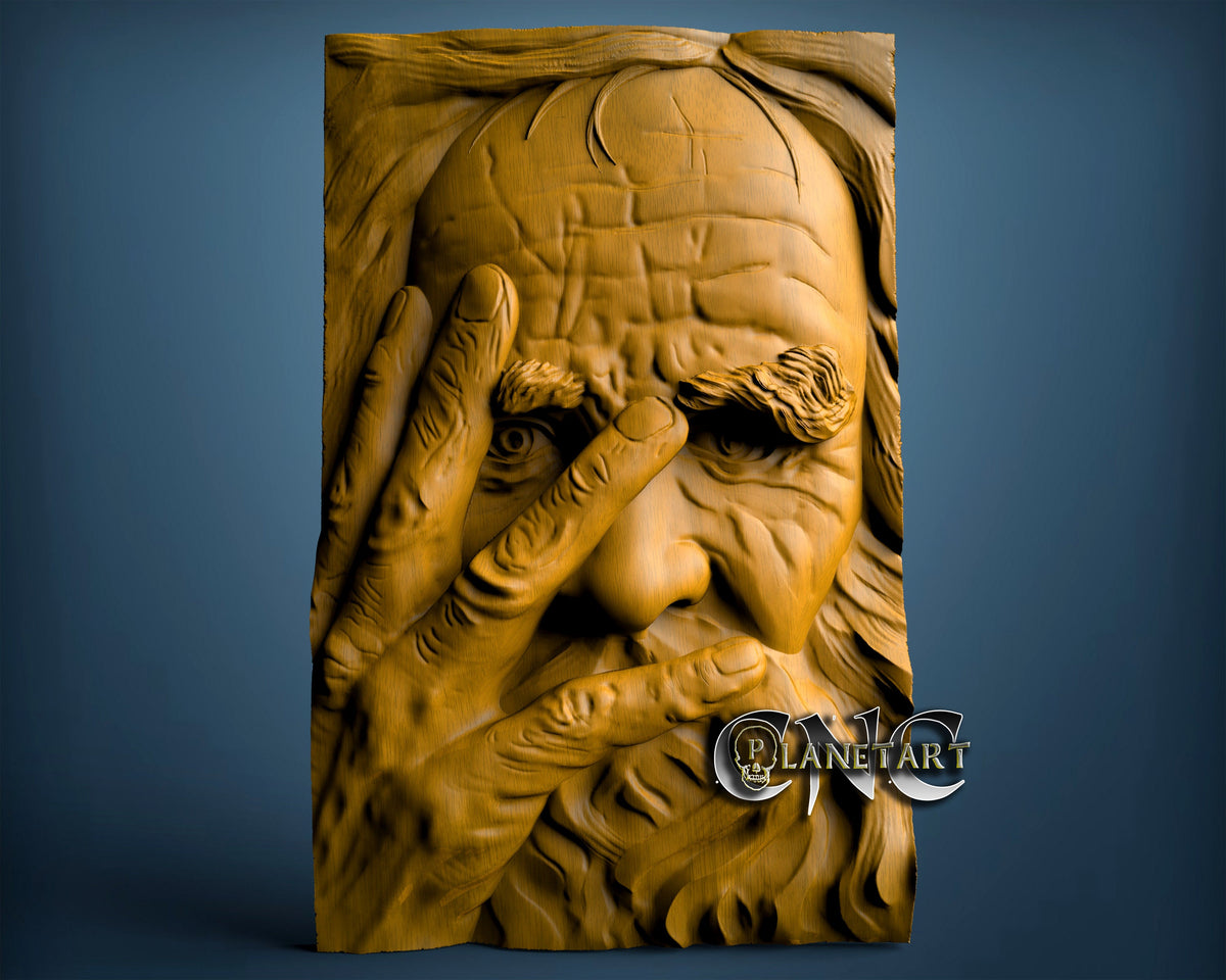 Saint Peter, 3D STL Model 6281 – Cnc Planet Art