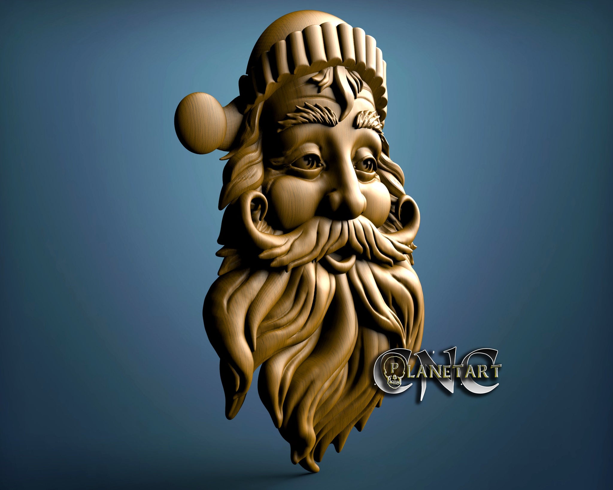 Santa Claus, 3D STL Model 10127 – Cnc Planet Art