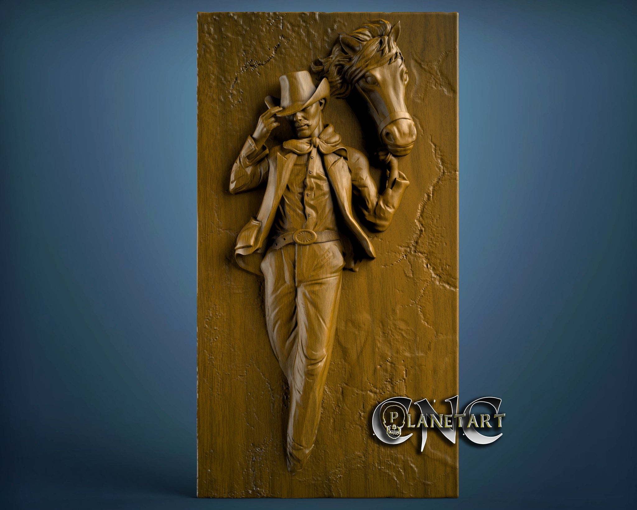 Cowboy, 3D STL Model 10193 – Cnc Planet Art