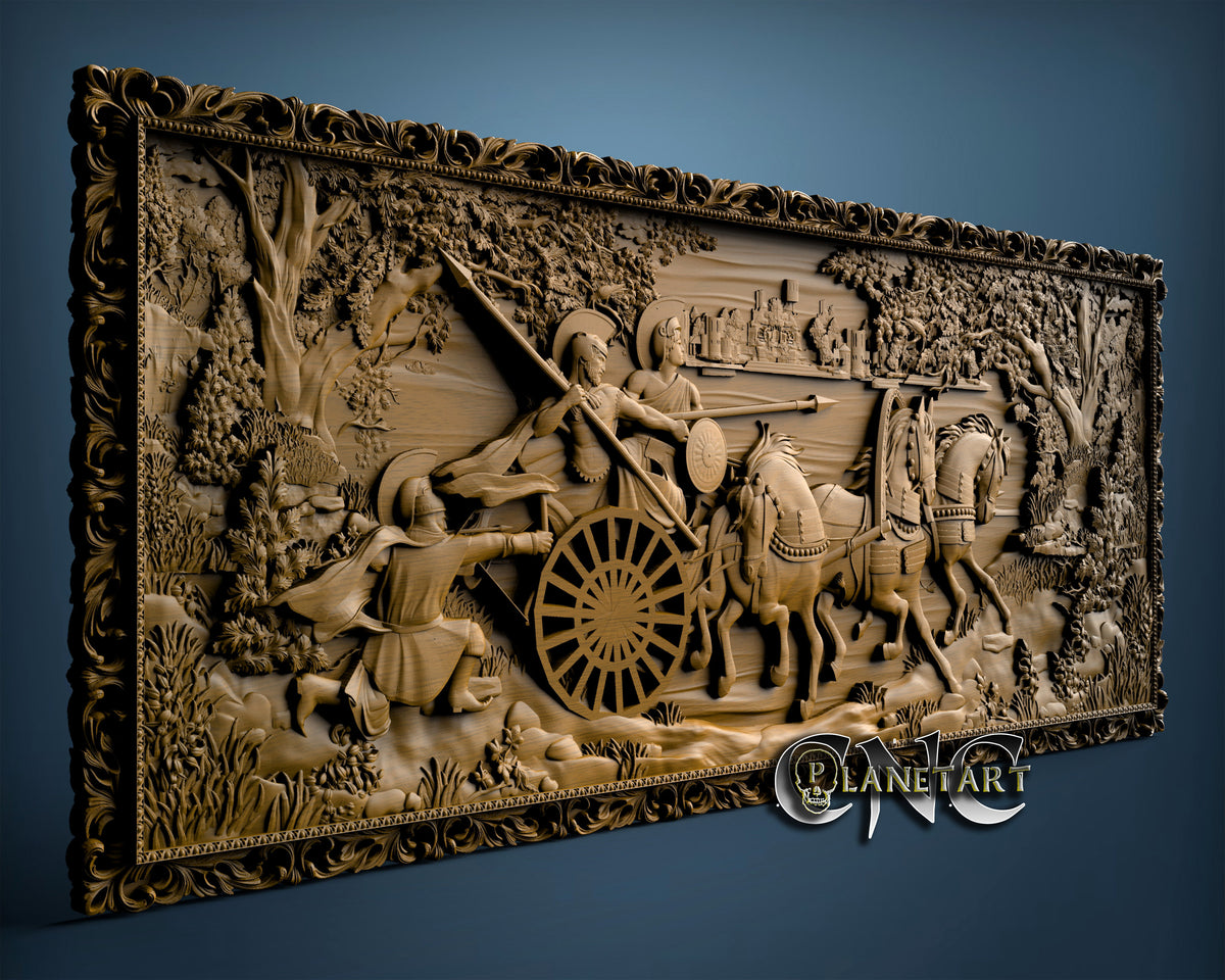 Roman Soldiers, 3D STL Model 2814 – Cnc Planet Art