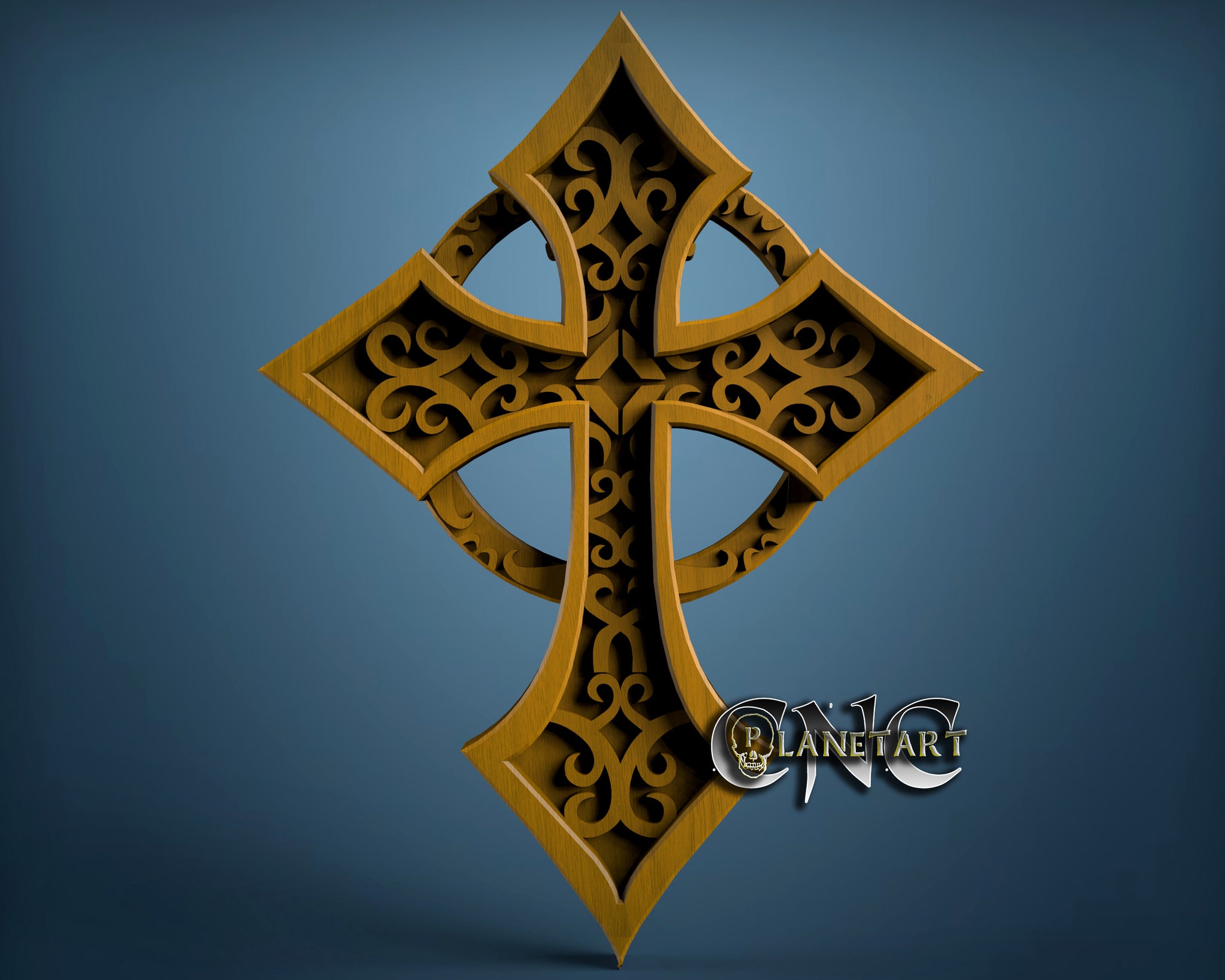 Celtic Cross, 3D STL Model 4725 – Cnc Planet Art