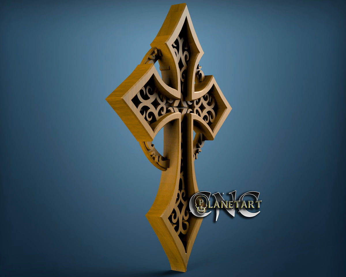 Celtic Cross, 3D STL Model 4725 – Cnc Planet Art
