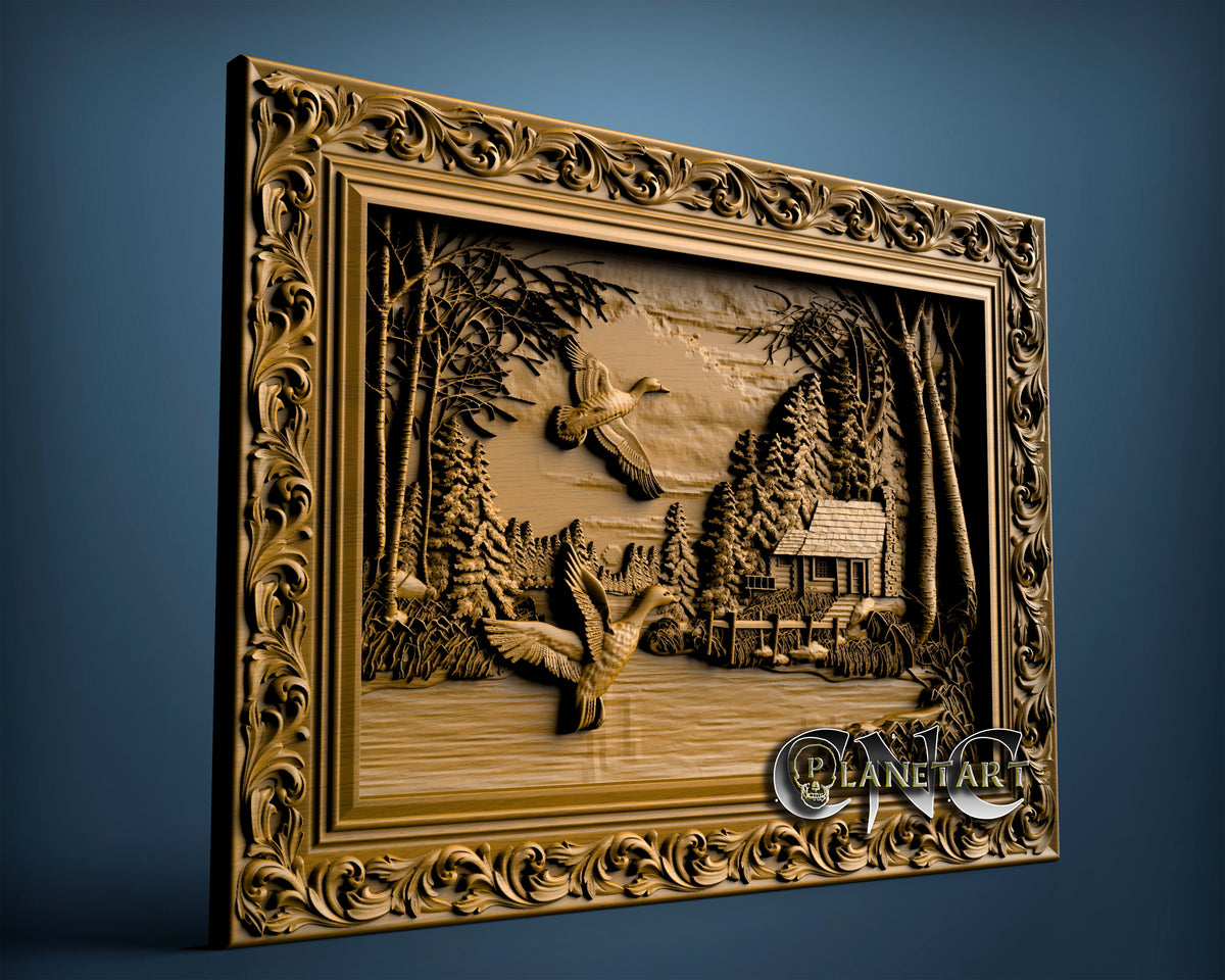 View, 3D STL Model 2595 – Cnc Planet Art