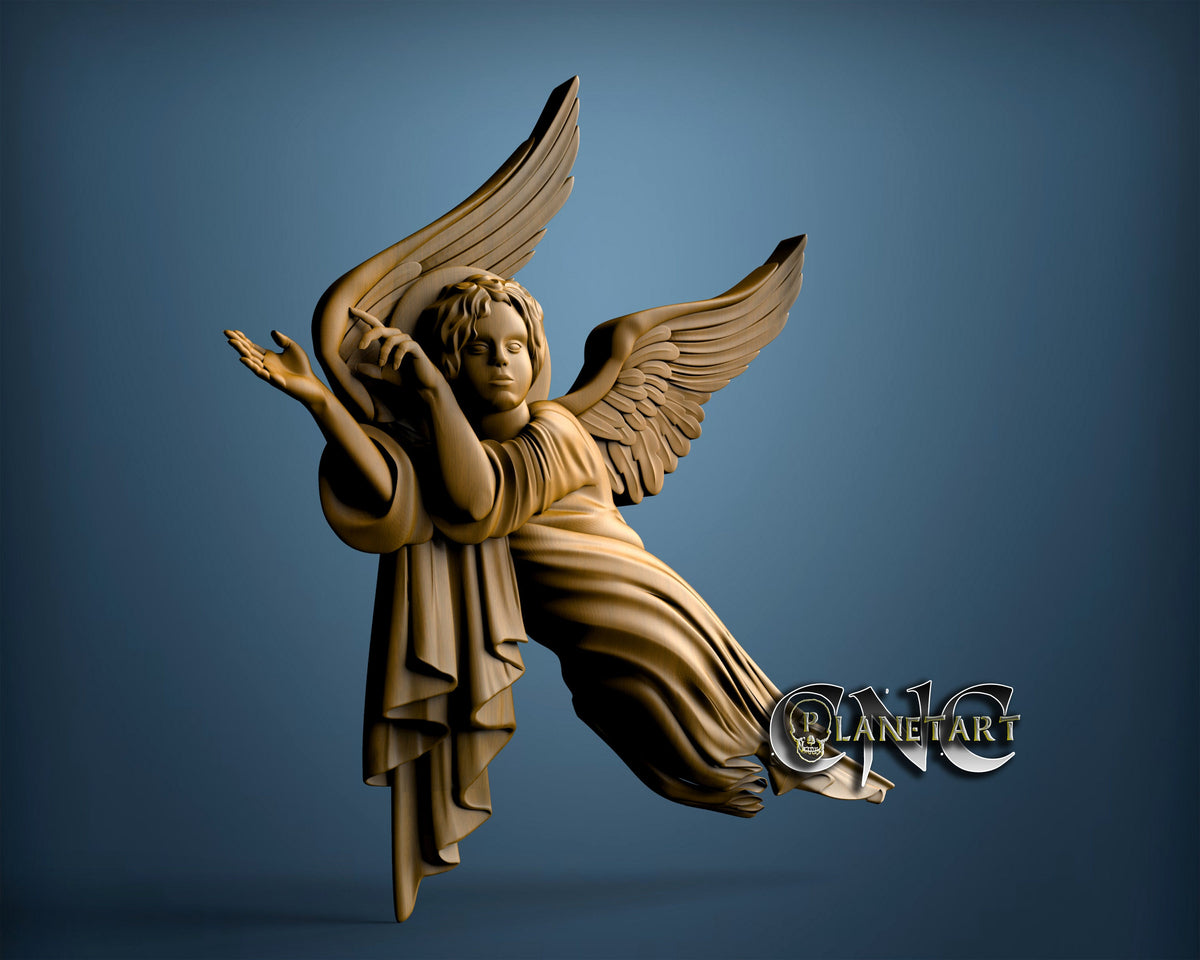 Angel, 3D STL Model 6310 – Cnc Planet Art