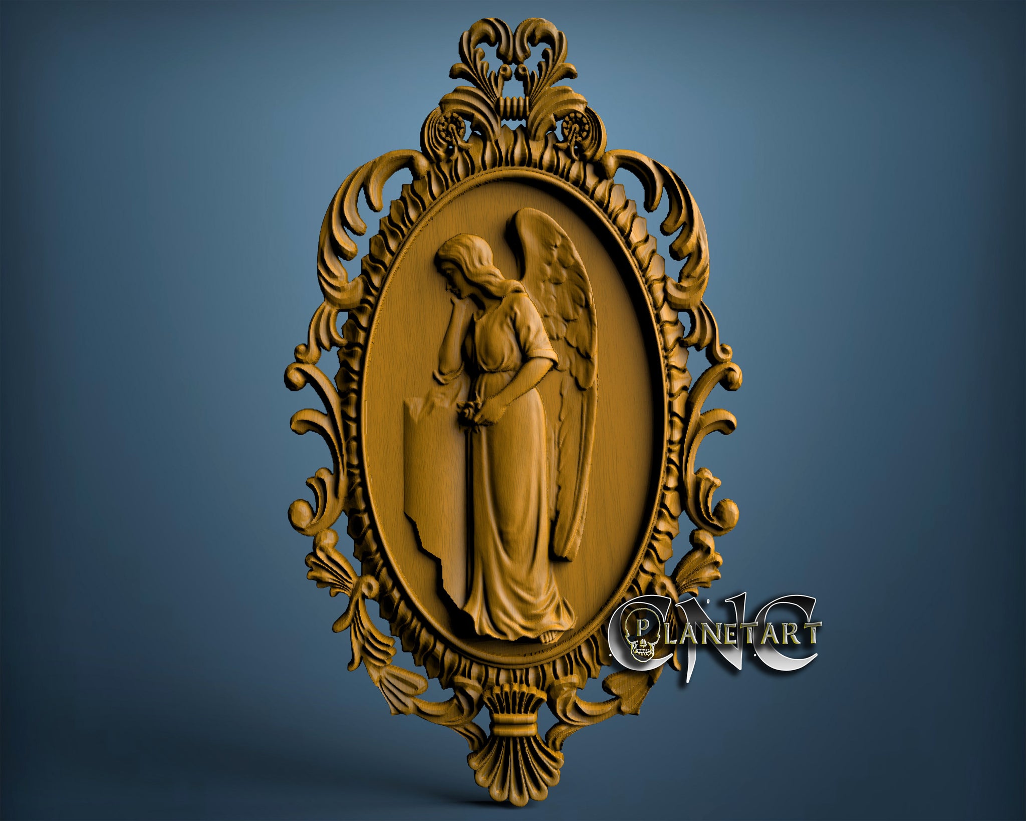 Angel, 3D STL Model 4626 – Cnc Planet Art