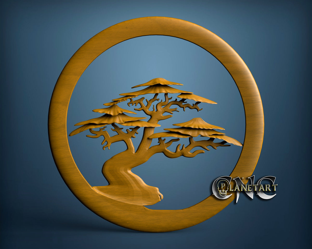 Tree of Life, 3D STL Model 2065 – Cnc Planet Art