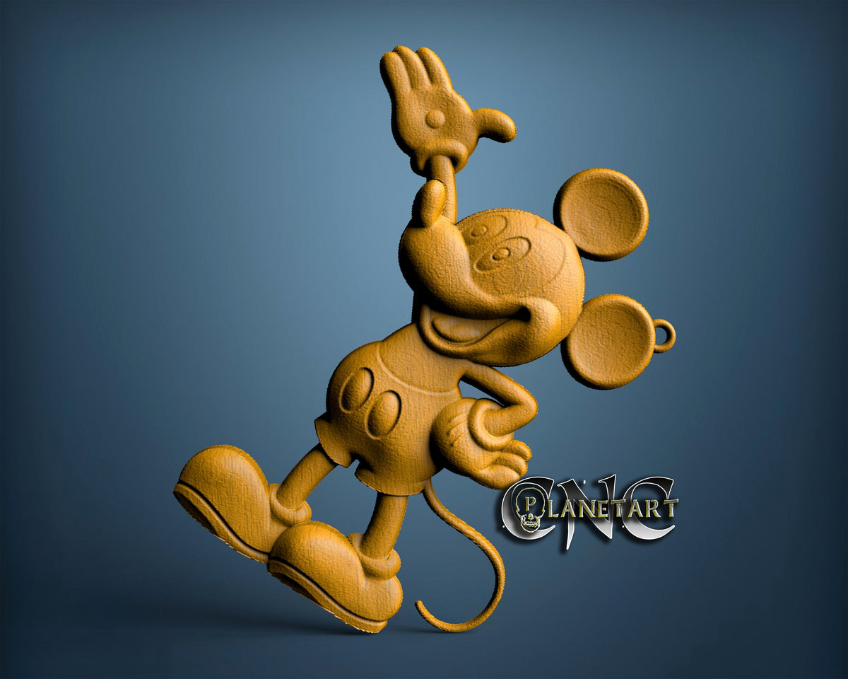 Mouse, 3D STL Model 10275 – Cnc Planet Art