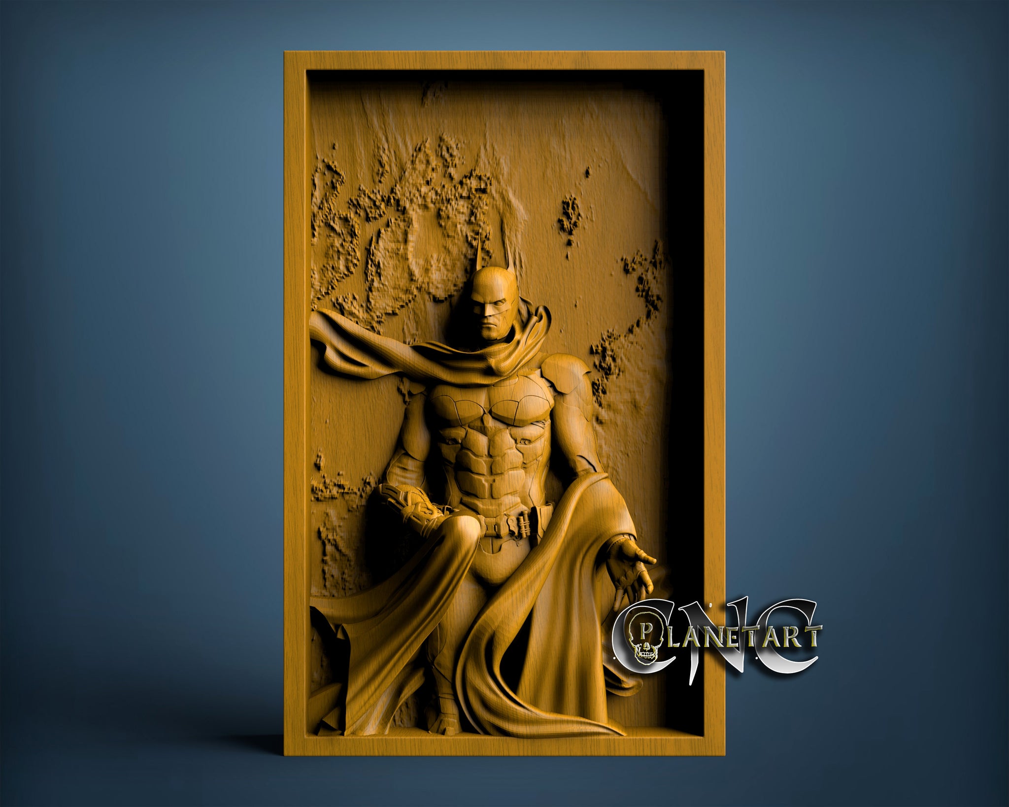 Batman, 3D STL Model 10253 – Cnc Planet Art